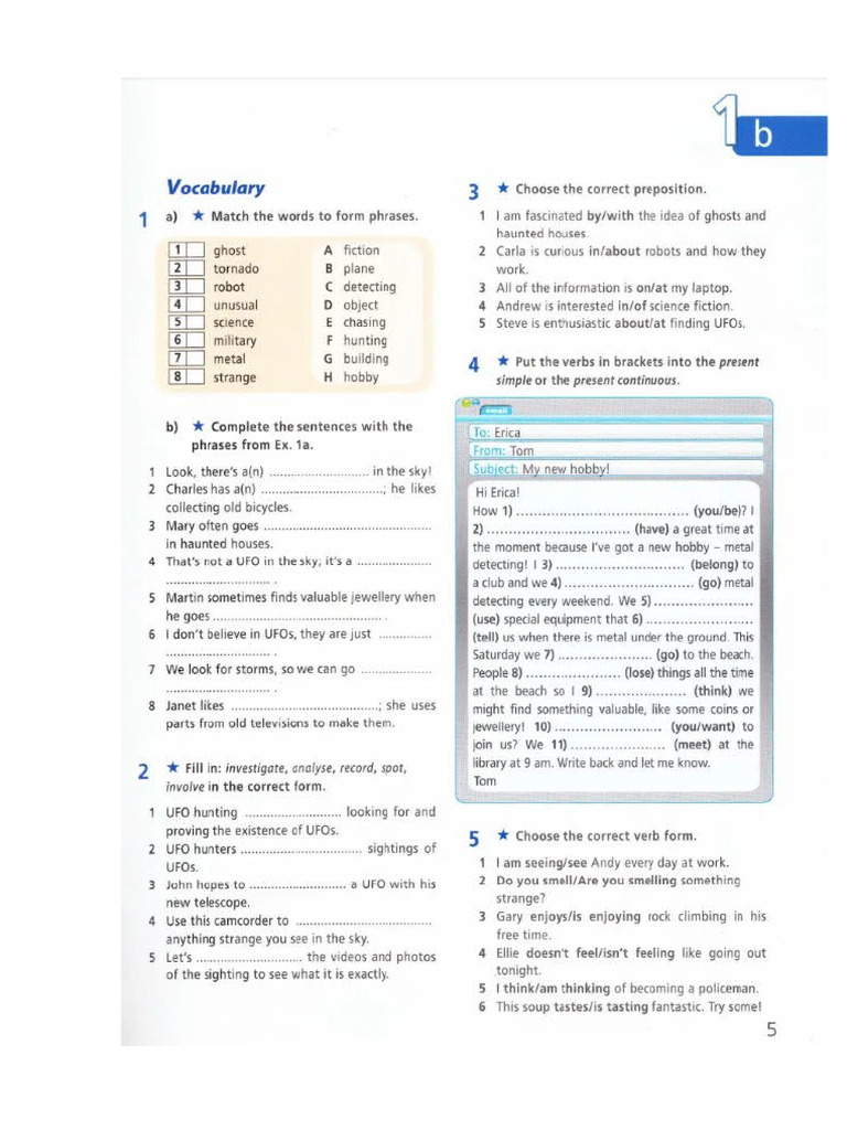 Prime Time 3 Workbook and Grammar Book | PDF