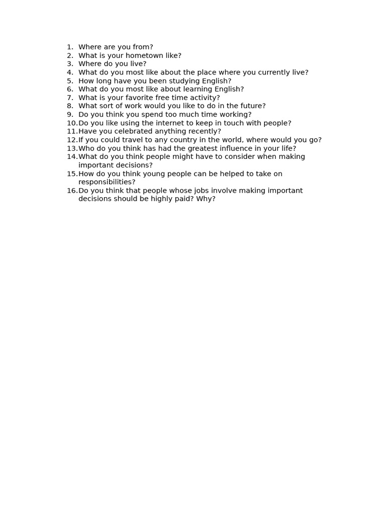 Advanced Students Initial Assessment | PDF