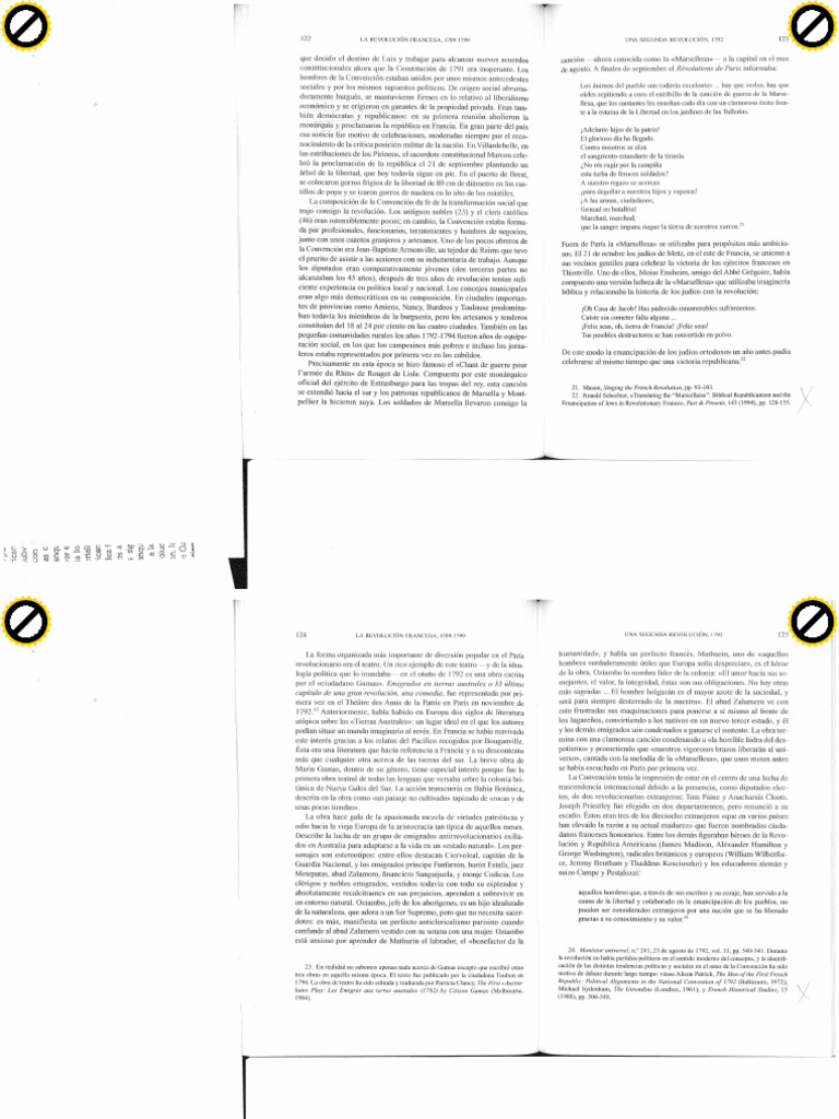 07 - REV. FRANCESA C - McPHEE. La Revolución Francesa (Pp. 122-191) | PDF