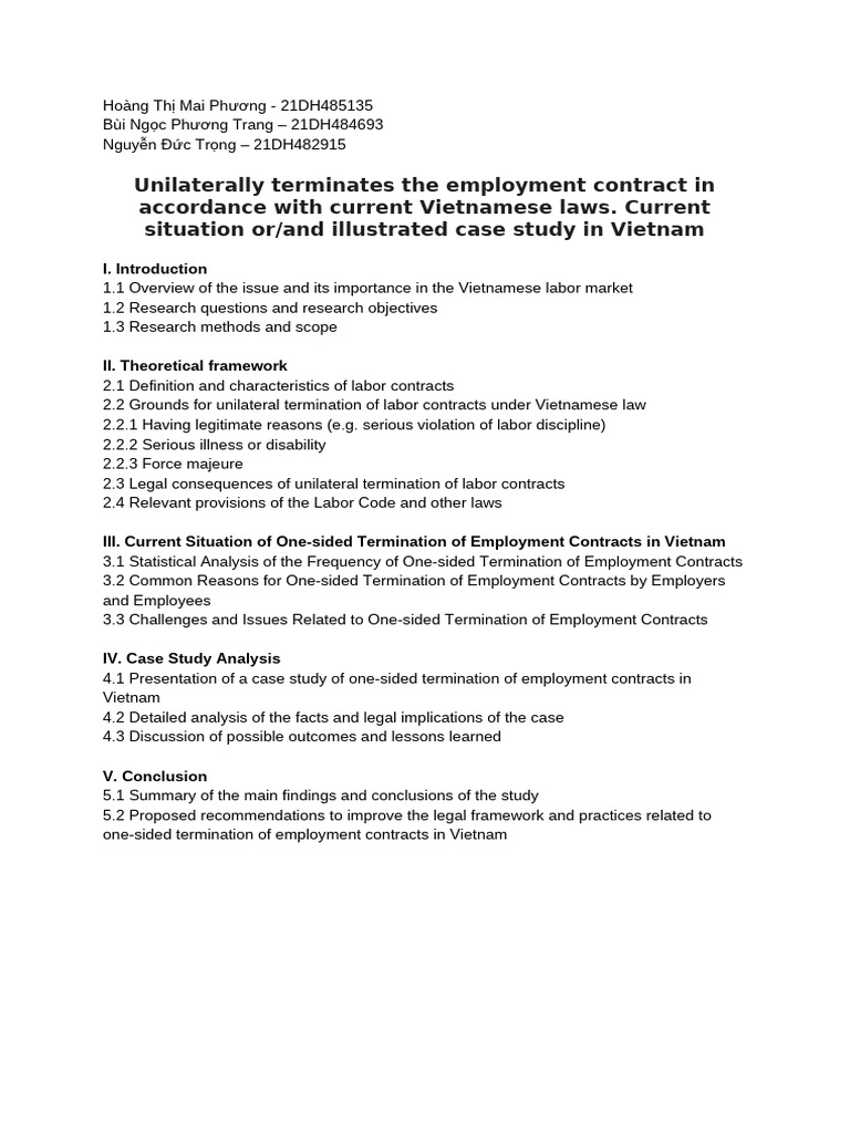 Outline LR FINAL | PDF