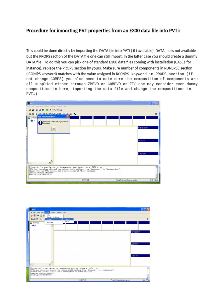 E300 To PVTi Conversion | PDF