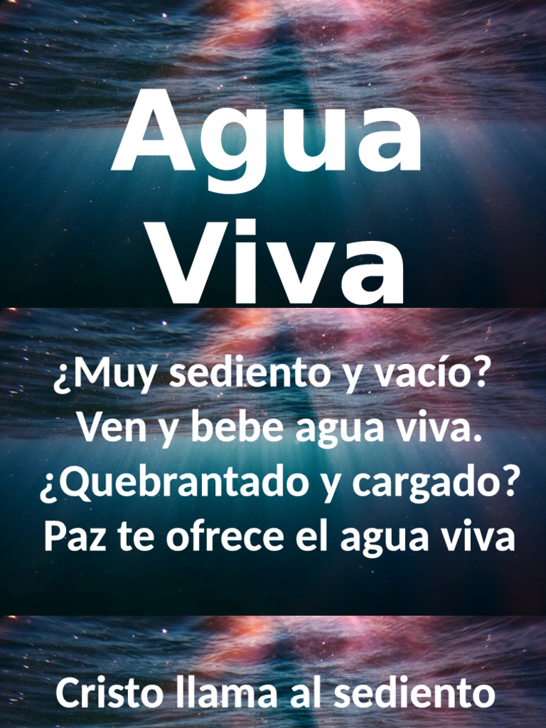 AGUA VIVA_Jonatan_Sara Jerez | PDF
