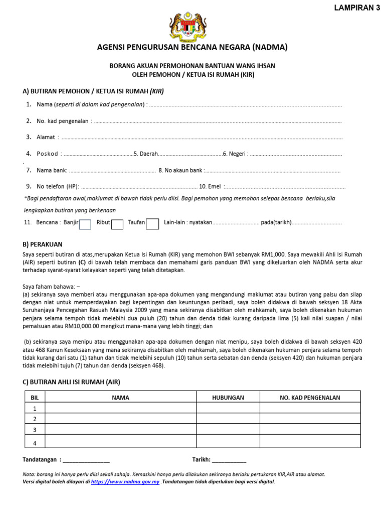 LAMPIRAN_3_-_BORANG_AKUAN_BWI (1) | PDF