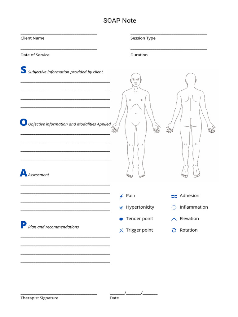 SOAP Note Simple Single v1 | PDF