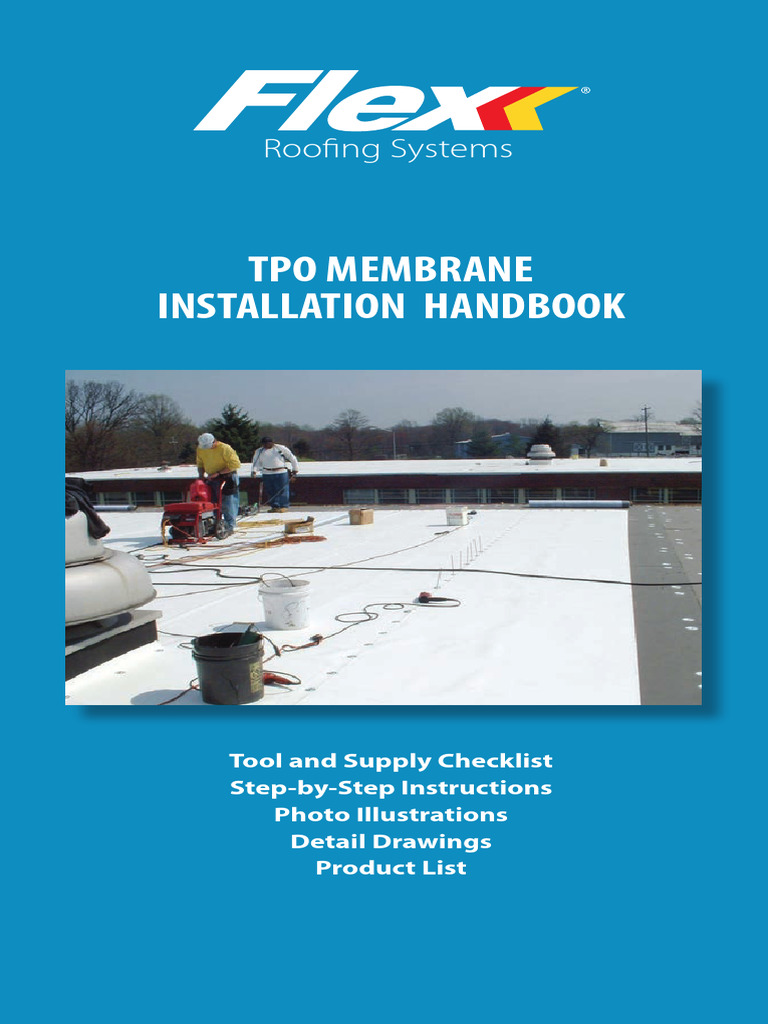 TPO Installation Handbook | PDF | Welding | Construction