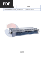 Celair TEK600 Control Manual | PDF | Air Conditioning | Duct (Flow)