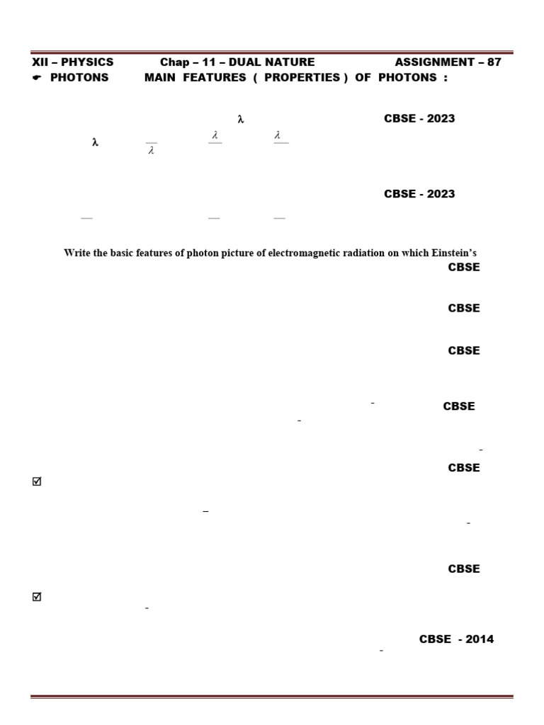 11 - 2024 - DUAL - NATURE - ASSIGNMENT ( DUAL - NATURE ) - PDF | PDF ...