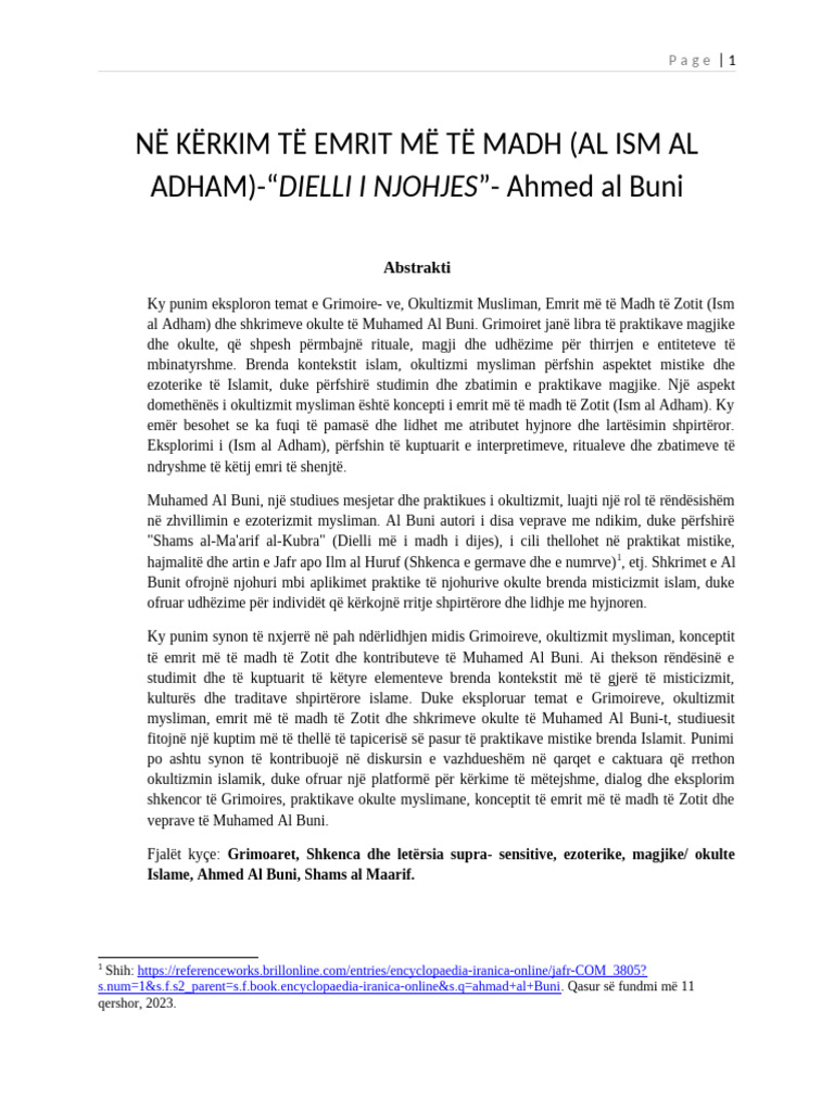 Kultura Mistike | PDF