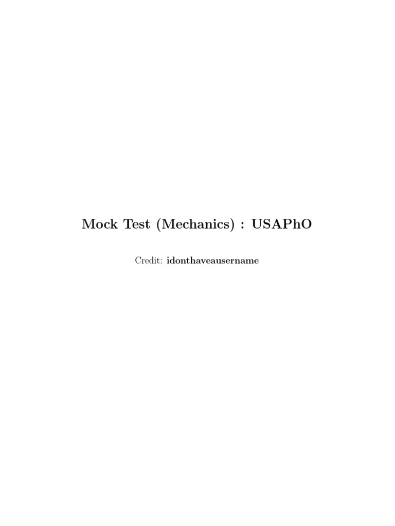 Mock | PDF | Orbit | Force