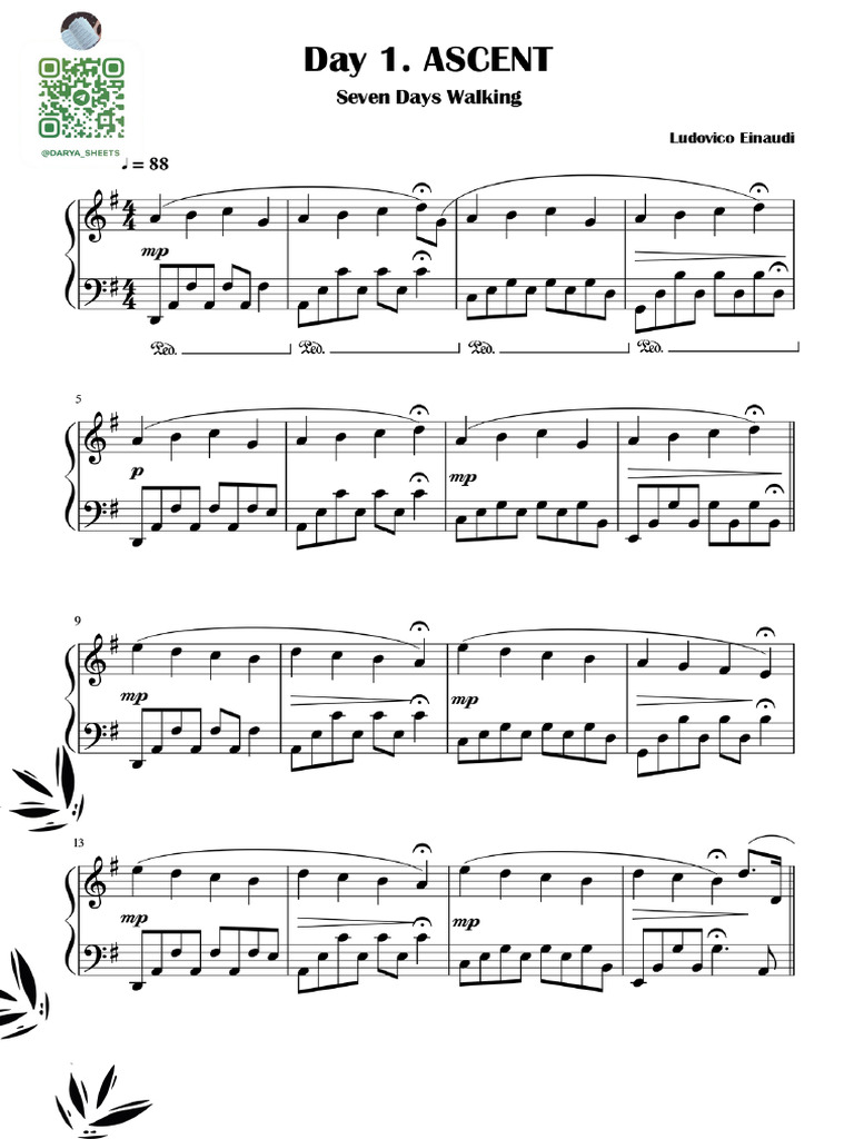 L. Einaudi - Ascent | PDF