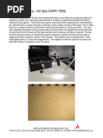 Tappi - 559 - Test KIT | PDF | Paper | Materials