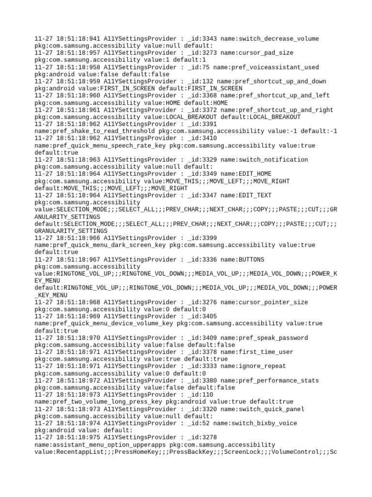 A11yprovider Log | PDF | Software | System Software