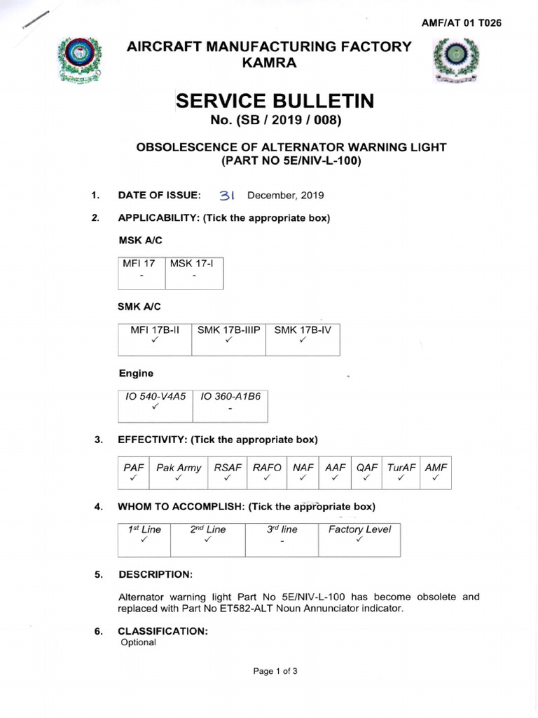 Alternator Warning Light SB | PDF