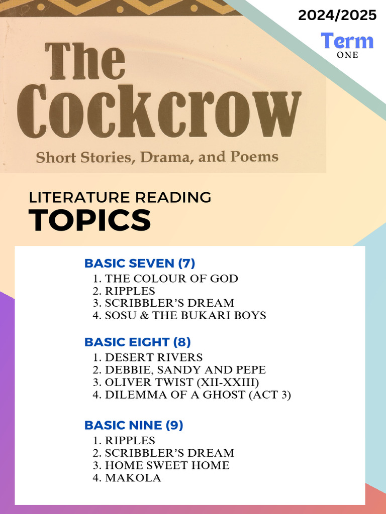 Cockcrow Topics | PDF