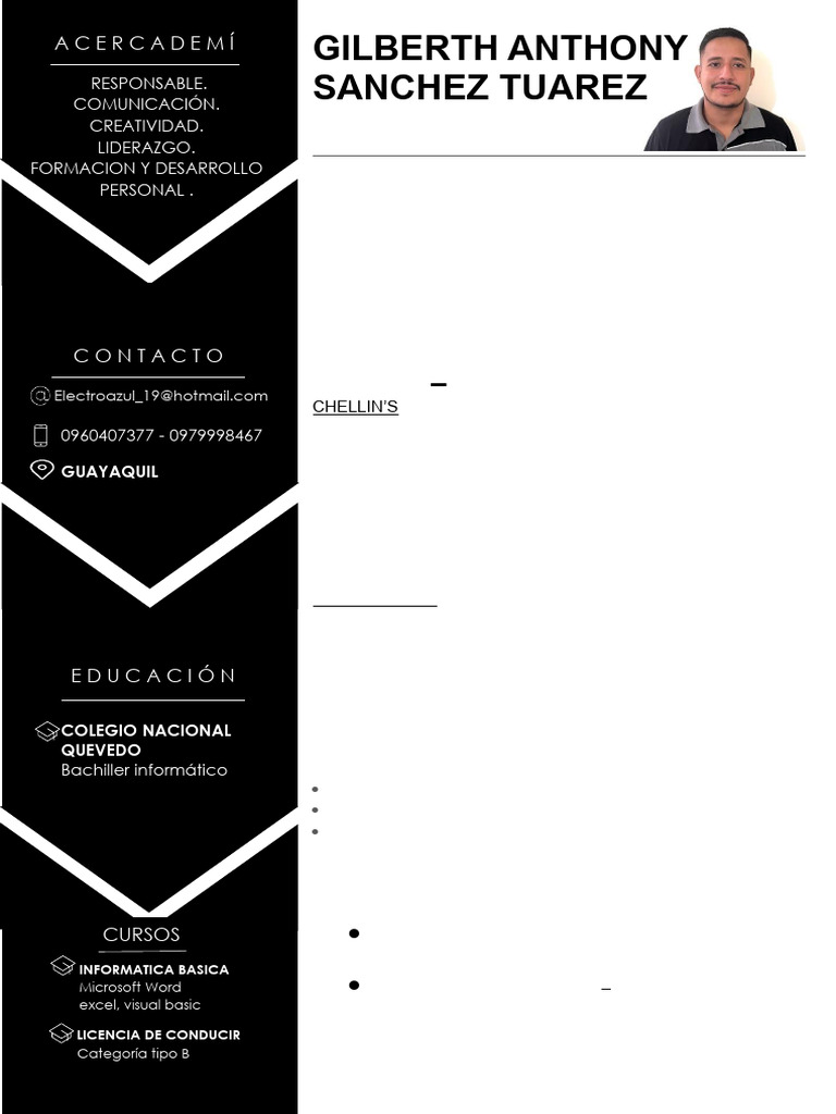 CV Anthony 24 PDF | PDF
