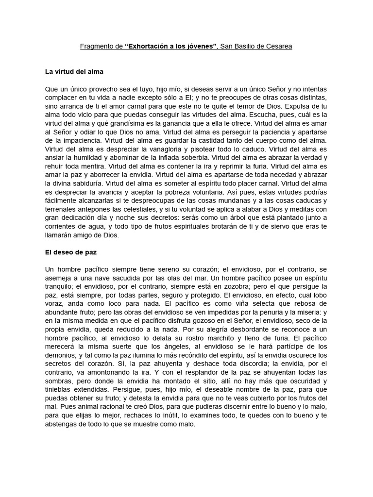 Texto Seminario Socrático | PDF | Virtud | Alma