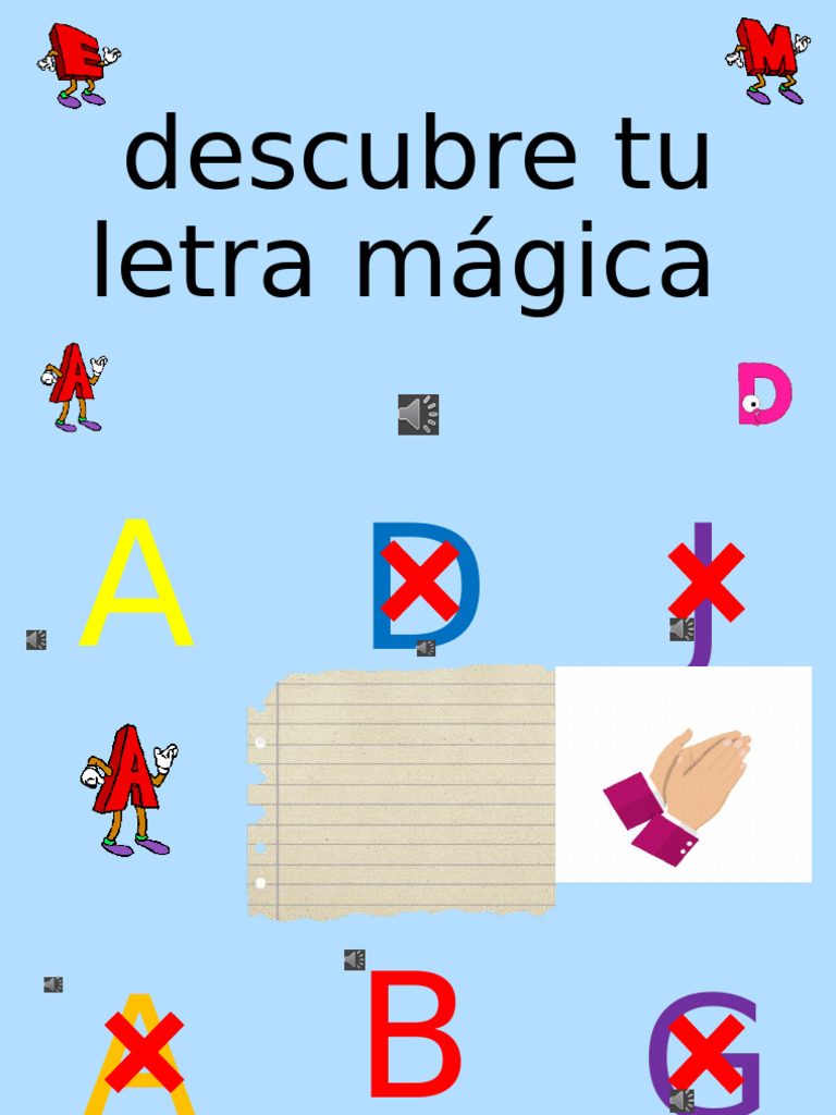 Descubre Tu Letra Mágica | PDF