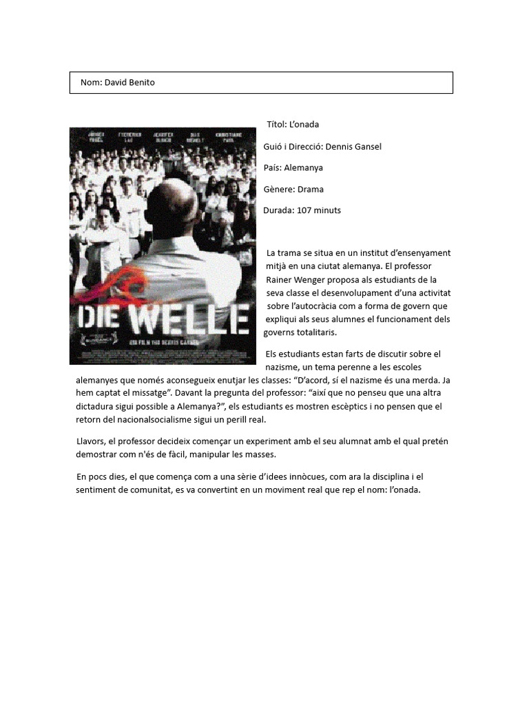 L'onada | PDF