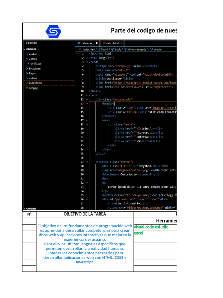Tarea 1 | PDF | HTML | Script Java