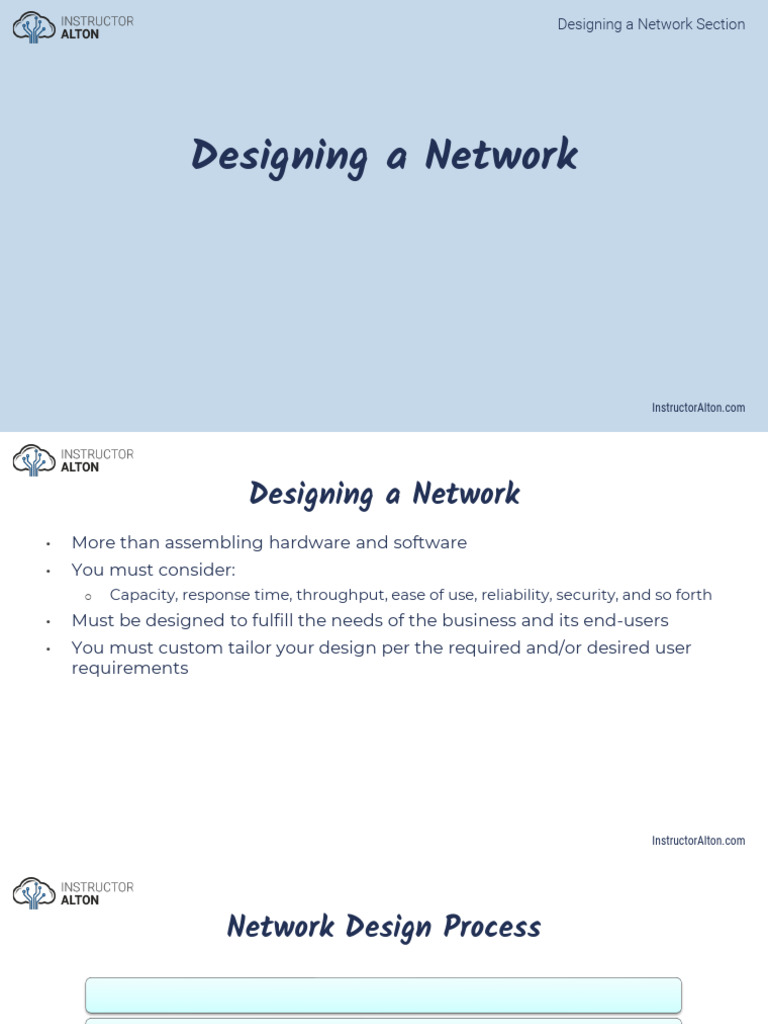 25 Designing A Network Pdf Cloud Computing Computer Network