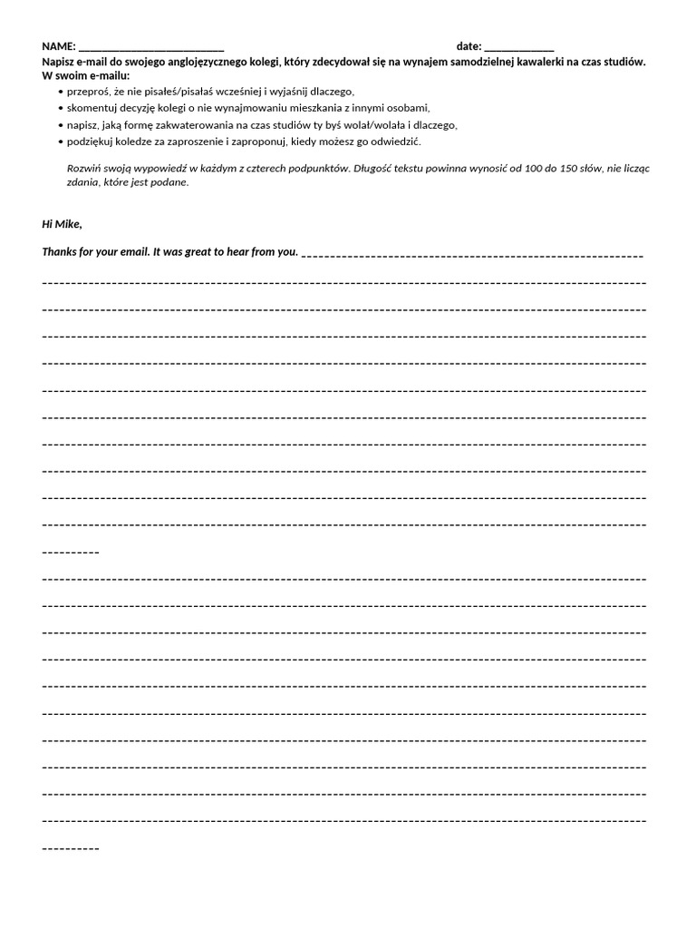 Email Unit 2 | PDF