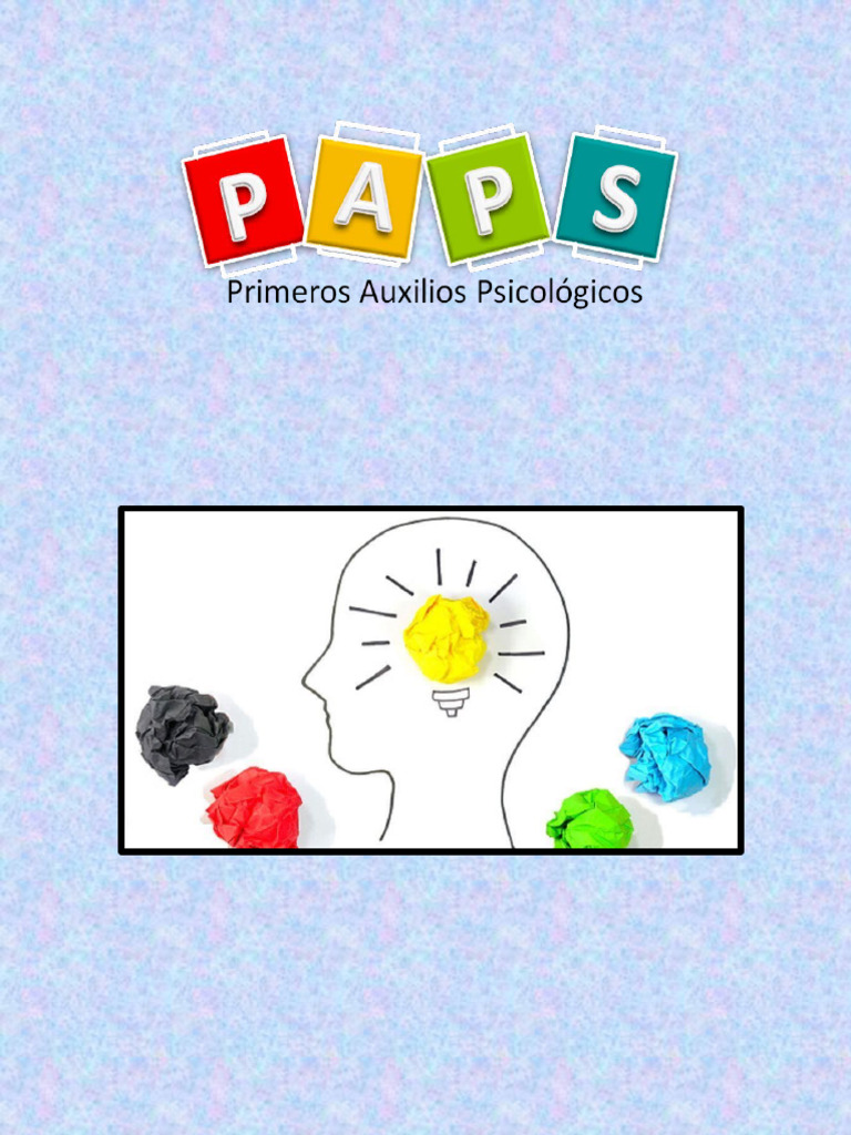 Primeros Auxilios Psicológicos: Protocolo ABCDE | PDF | Las emociones ...