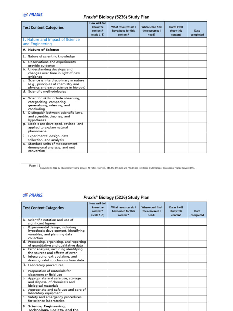 Study Plan 5236 | PDF | Cell (Biology) | Cell Membrane