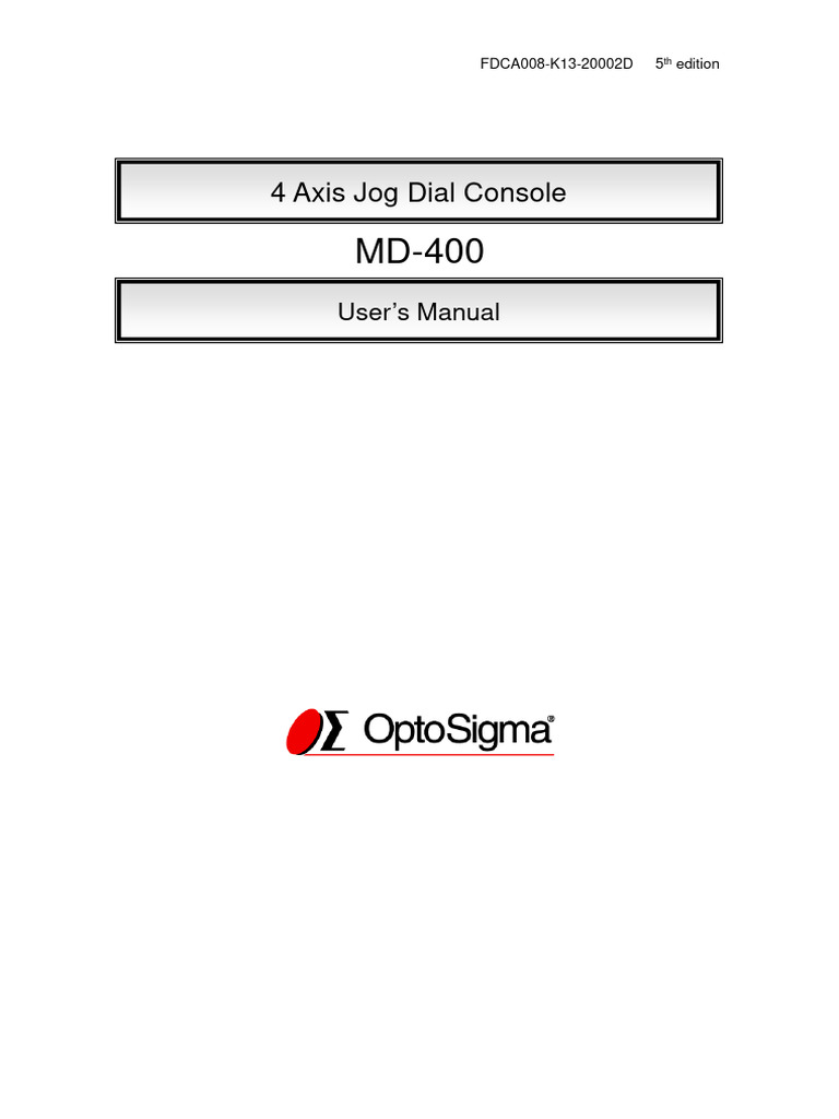 MD-400 en | PDF | Cursor (User Interface) | Electrical Connector