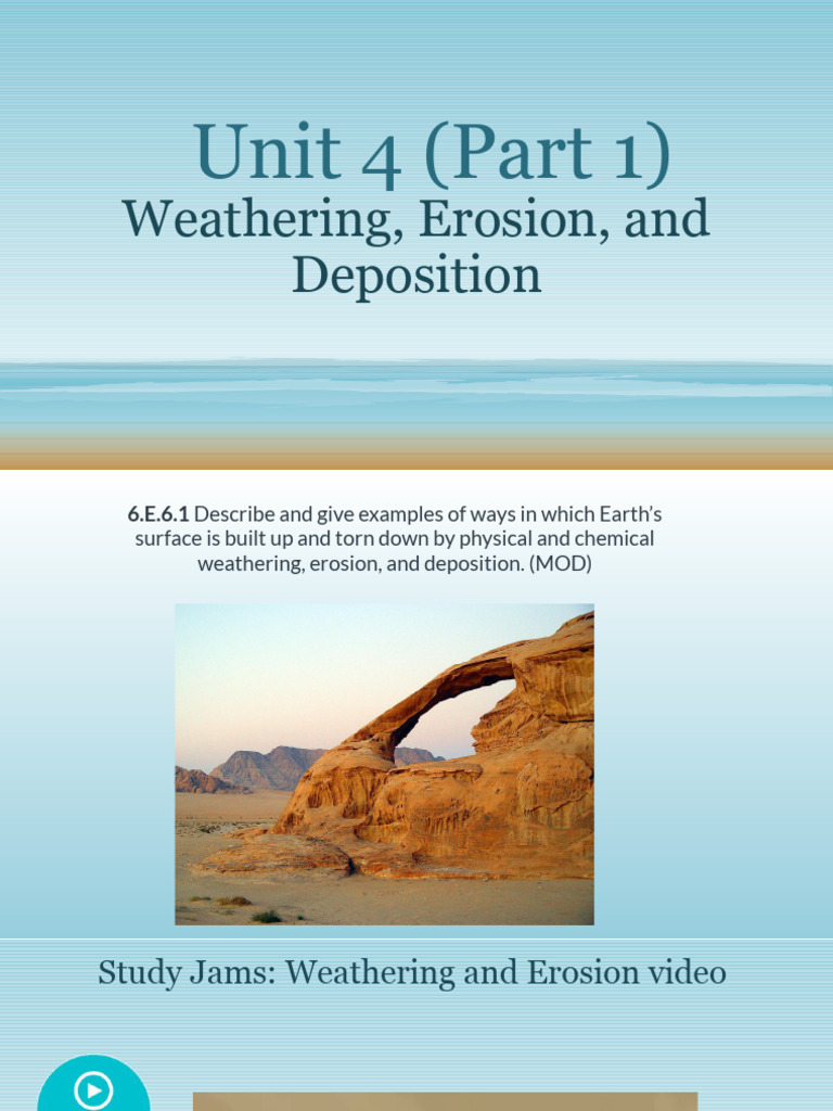 Understanding Weathering and Erosion | PDF | Weathering | Geology