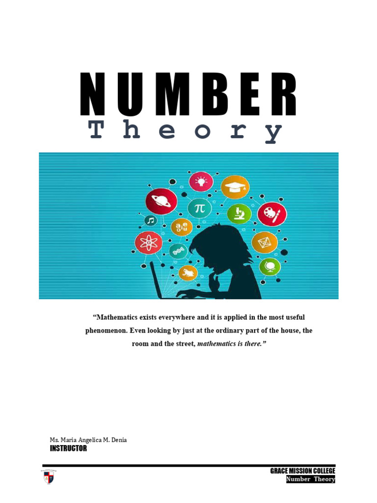 NUMBER-THEORY-MODULE-LAST (1) | PDF | Equations | Elementary Mathematics