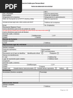 Ficha de Datos Complementarios - CDR | PDF