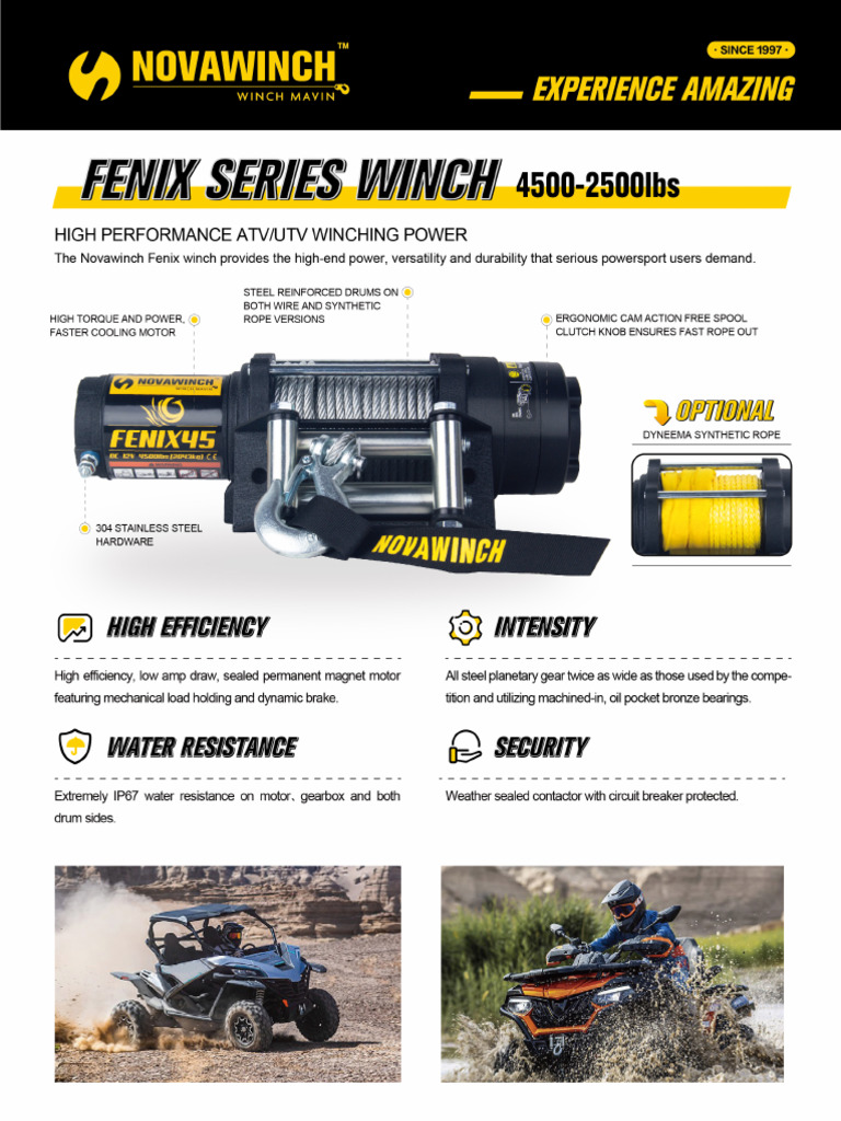 FENIX+Tech+Sheet | PDF