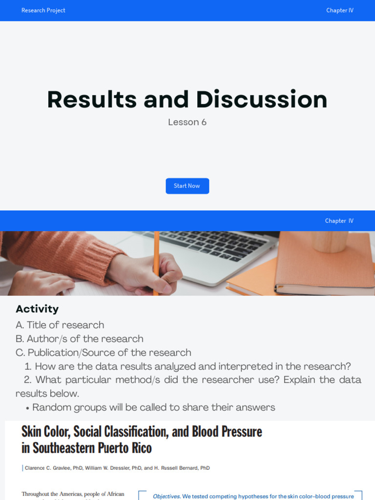 Analyzing Research Results and Discussion | PDF | Data | Qualitative ...