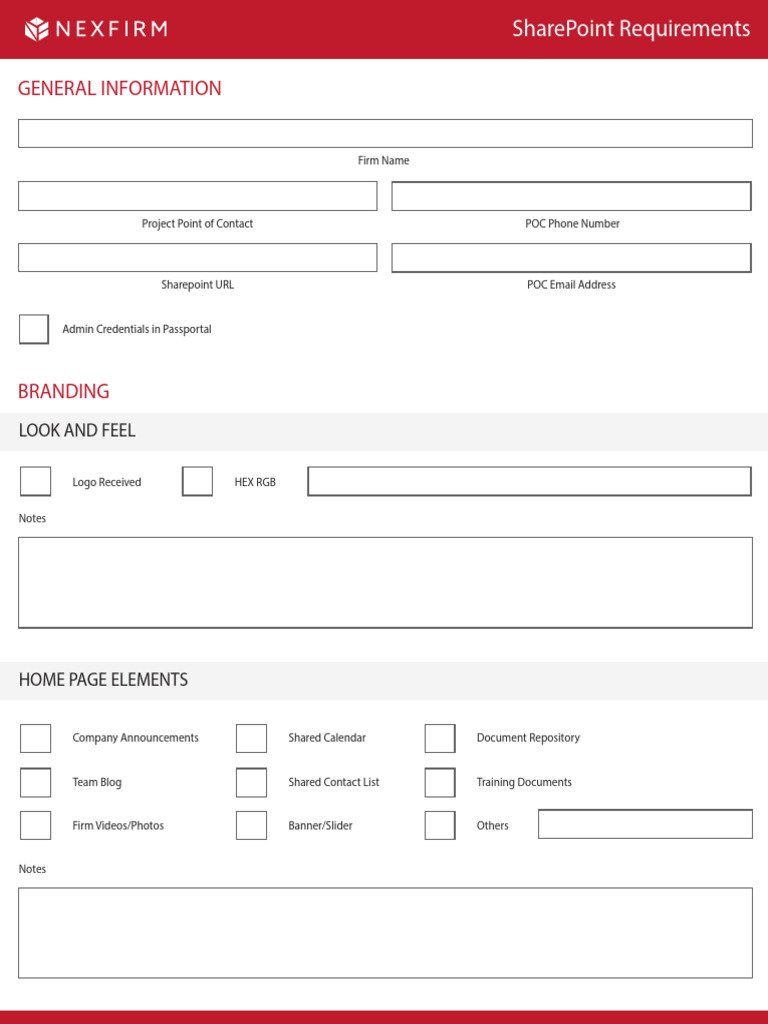 RSD SharePoint Discovery Form | PDF | Microsoft Outlook | Software