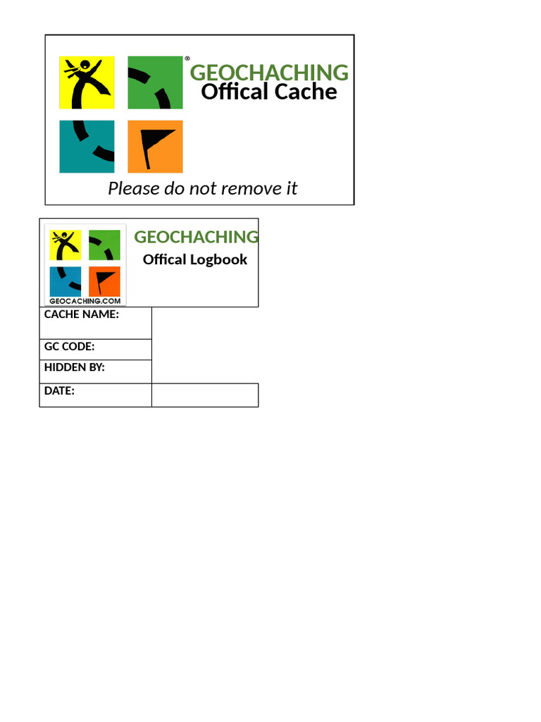Geochaching | PDF