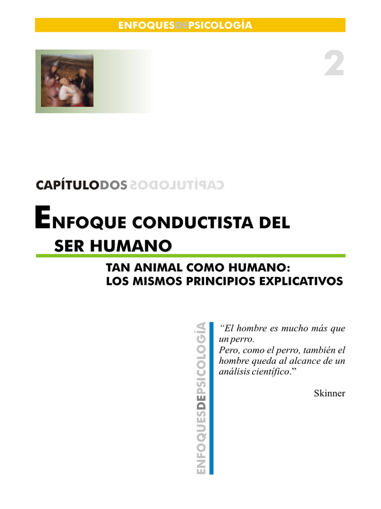 Enfoques de Psicología Cap 2, 5,6 | PDF | Behaviorismo | Comportamiento
