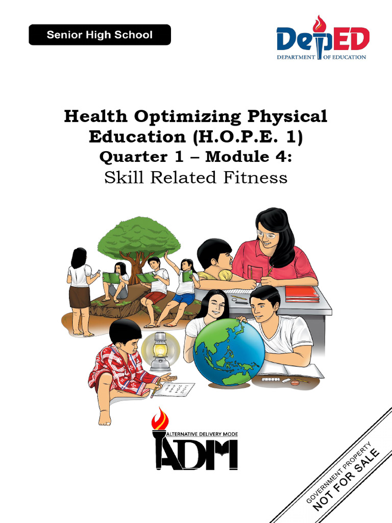 Done - HOPE1 - q1 - Mod4 - SkillRelatedFitness | PDF | Physical Fitness | Motor Coordination