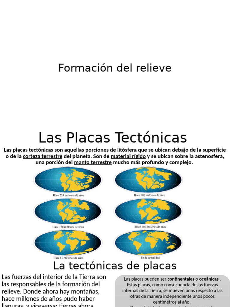 Las Placas Tectónicas | PDF | Temblores | Placas tectónicas