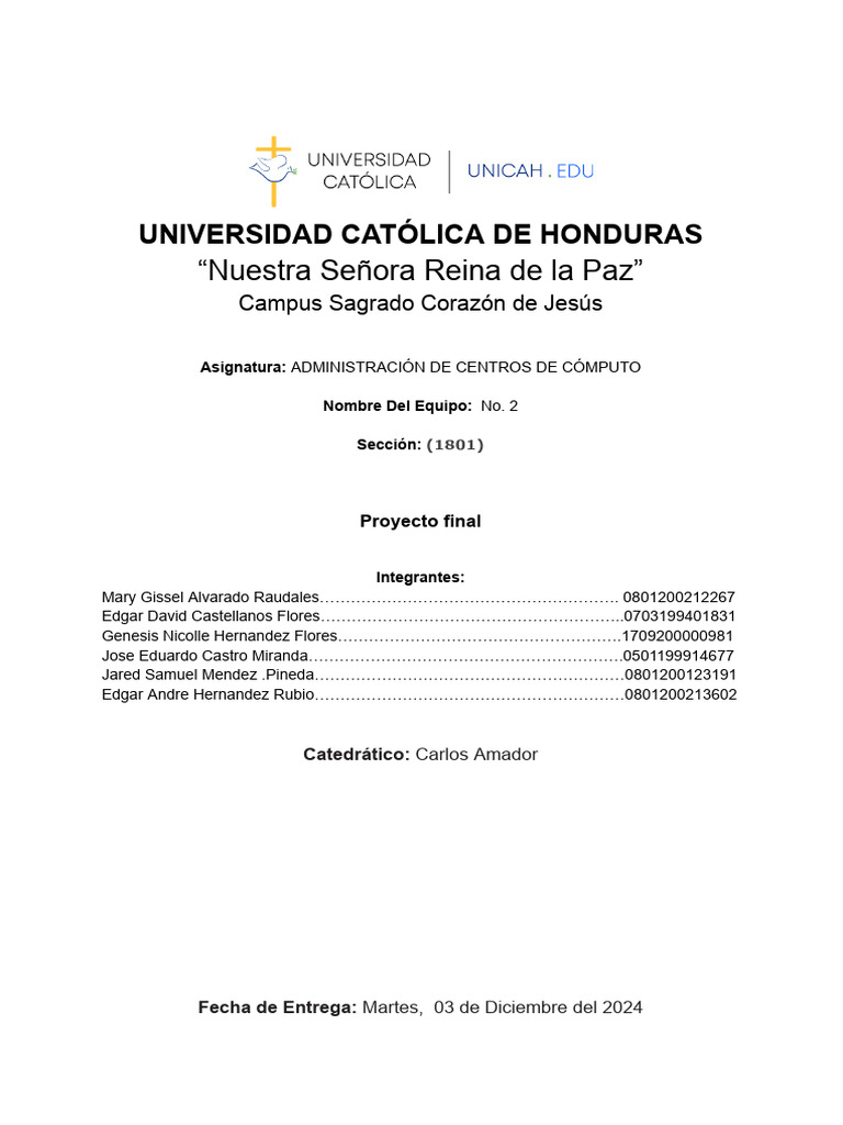 ACC - Grupo2 Proyectofinal | PDF | Centro de datos | Aire acondicionado
