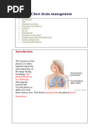 Insertion and Management of Intercostal Chest Drains | PDF | Thorax ...
