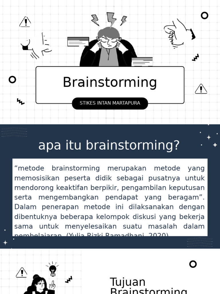Metode dan Tujuan Brainstorming | PDF