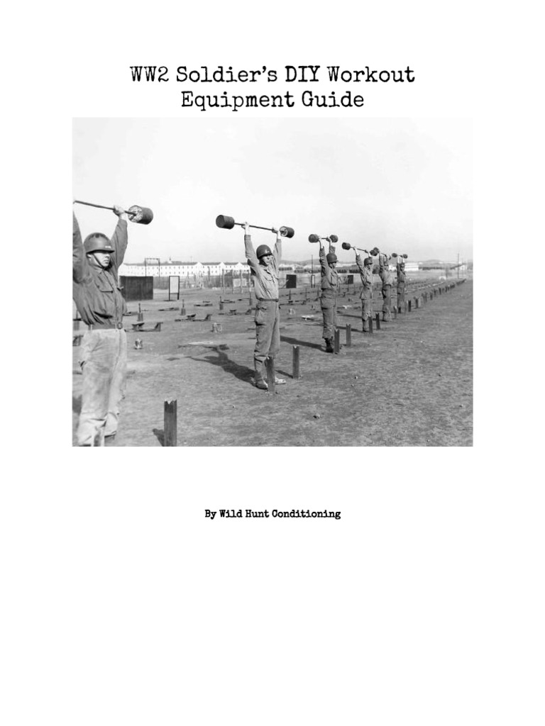 DIY WW2 Soldier Workout Equipment Guide | PDF