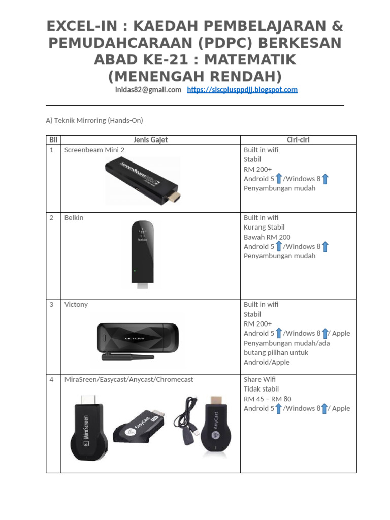Bahan Excel PDPC 2 DAN 3 SEPT2018 | PDF | Factorization | Mathematics