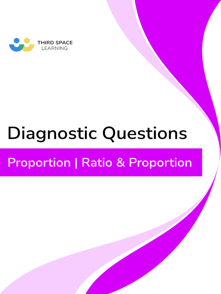 GCSE Proportion Diagnostic Tool | PDF | Ratio | Mathematics