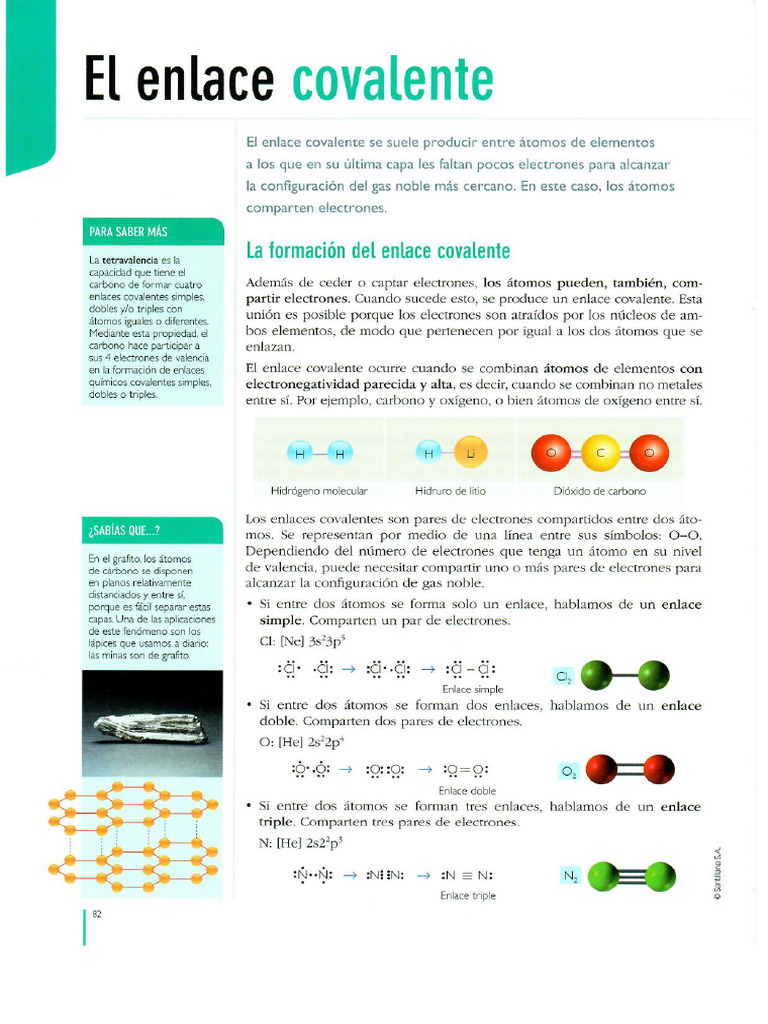 27 - El Enlace Covalente | PDF