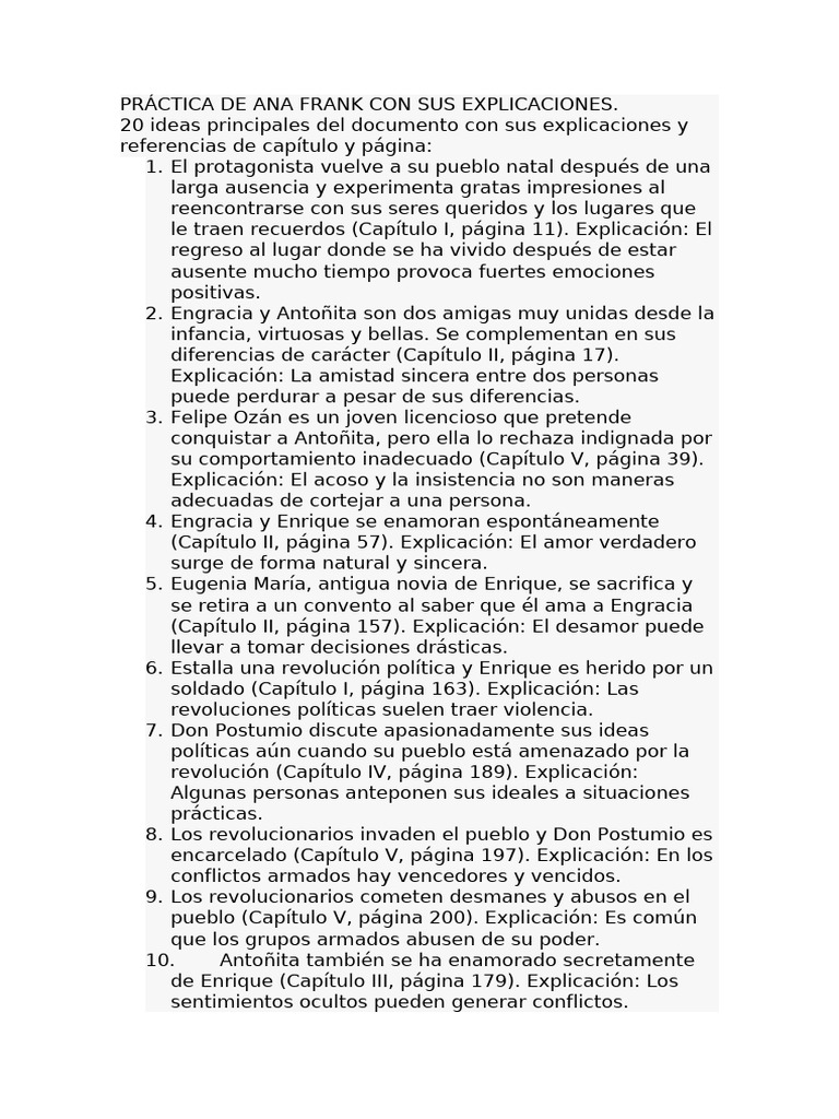 Ideas de Baní Con Sus Explicaciones | PDF