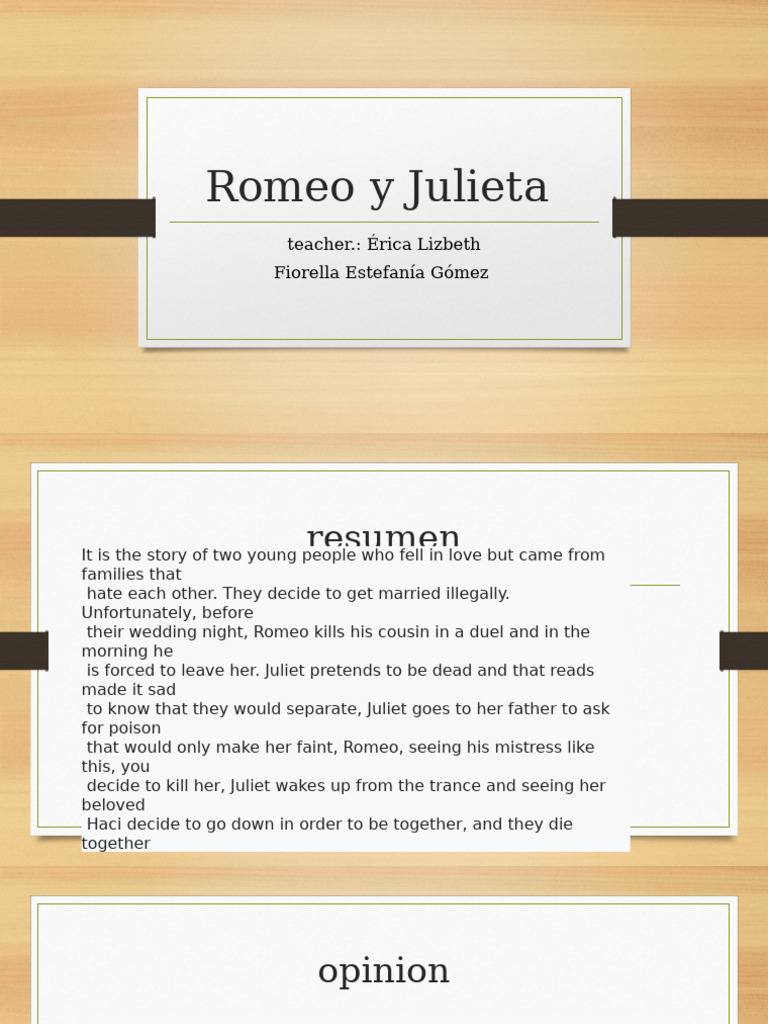 Romeo y Julieta | PDF