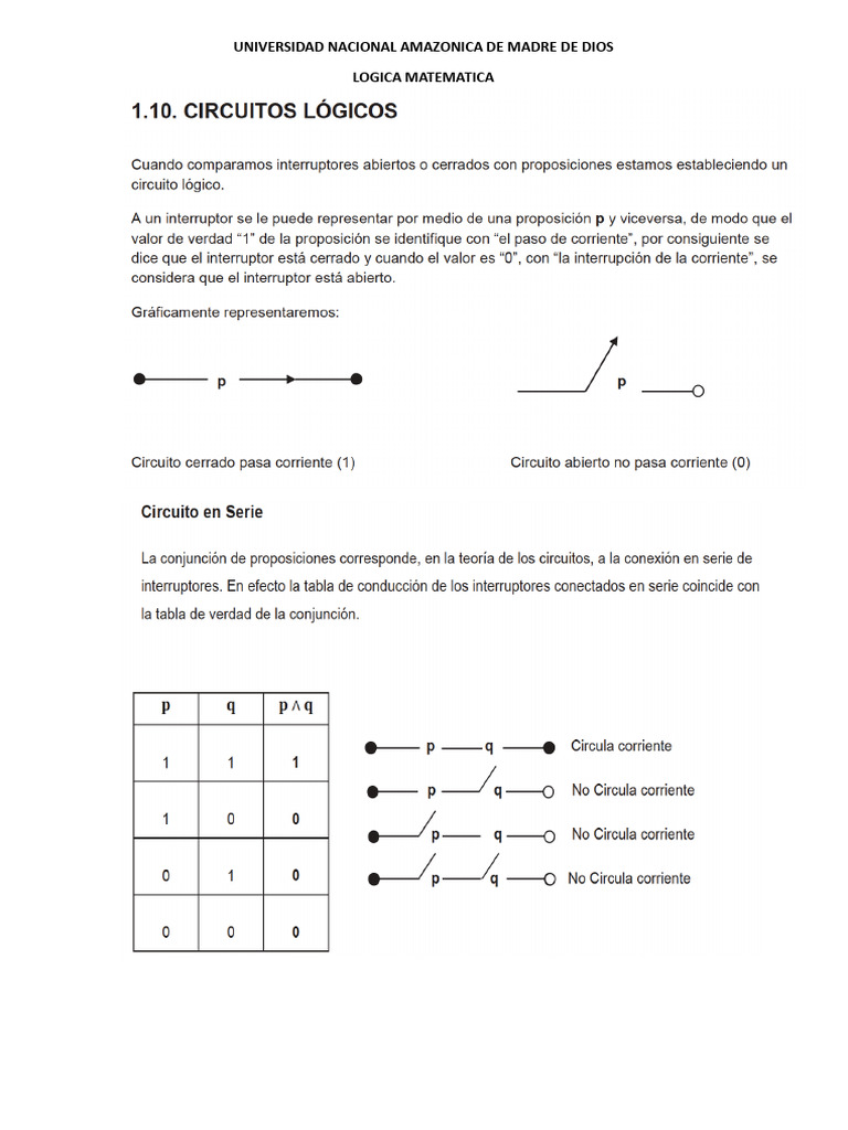 CIRCUITOS LOGICOS | PDF