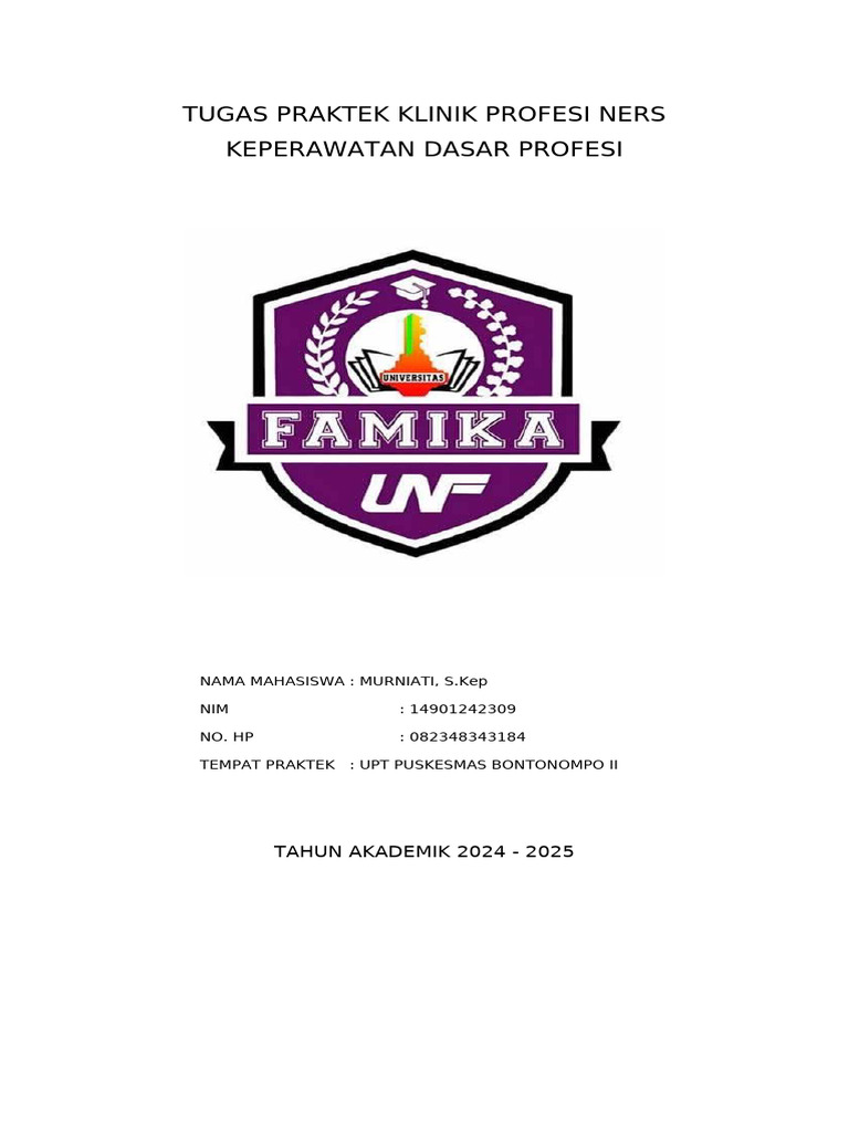 Tugas KDP Murniati, S.kep | PDF