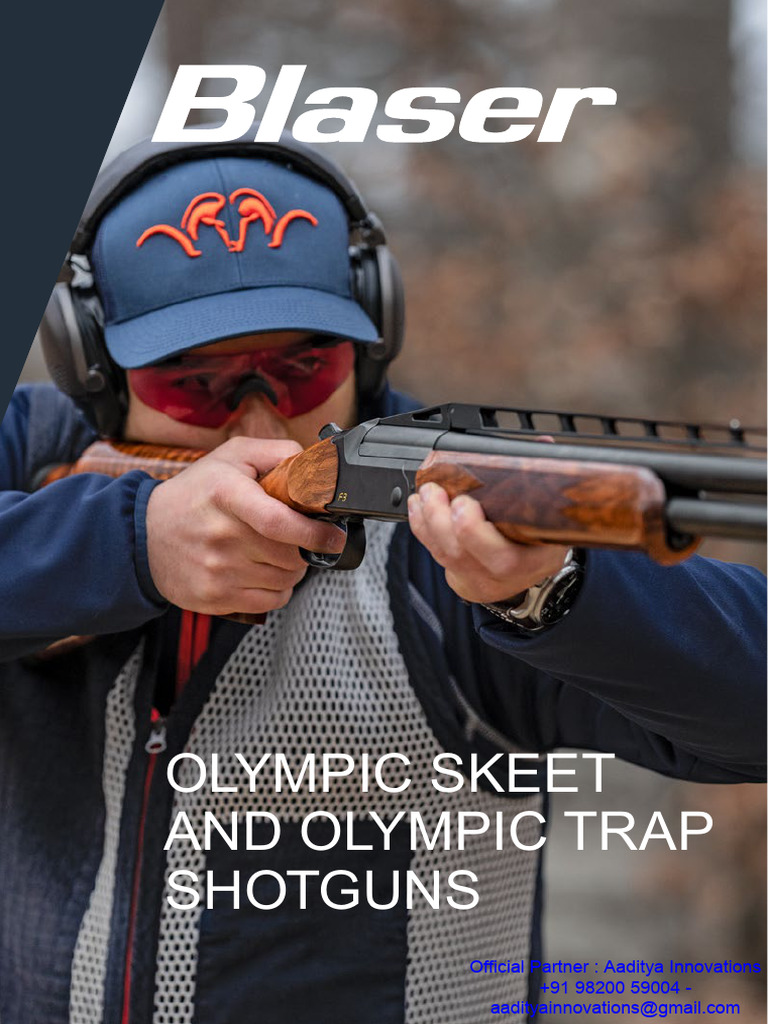 Blaser Mini Catalog | PDF | Shotgun | Trigger (Firearms)